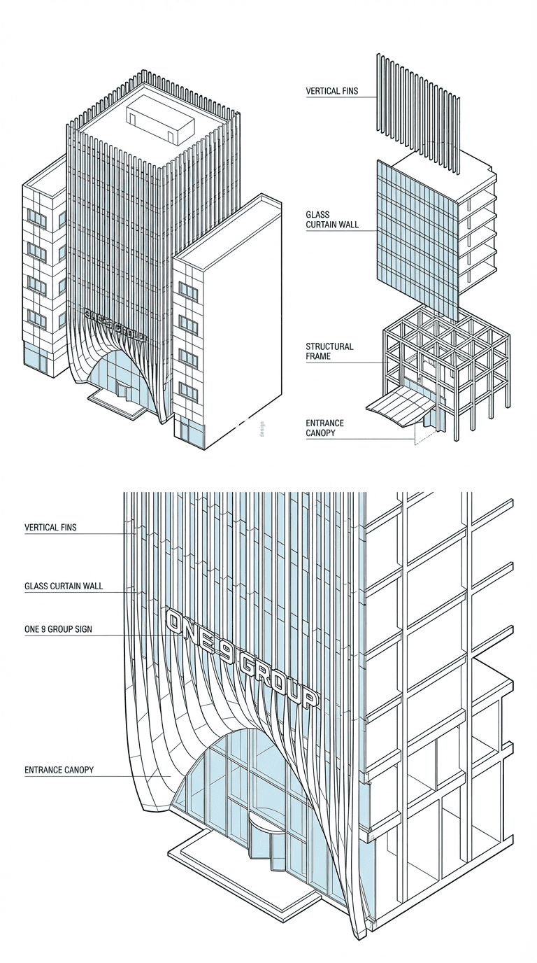 One 9 Group GIFT City: Redefining Corporate Architecture with ...